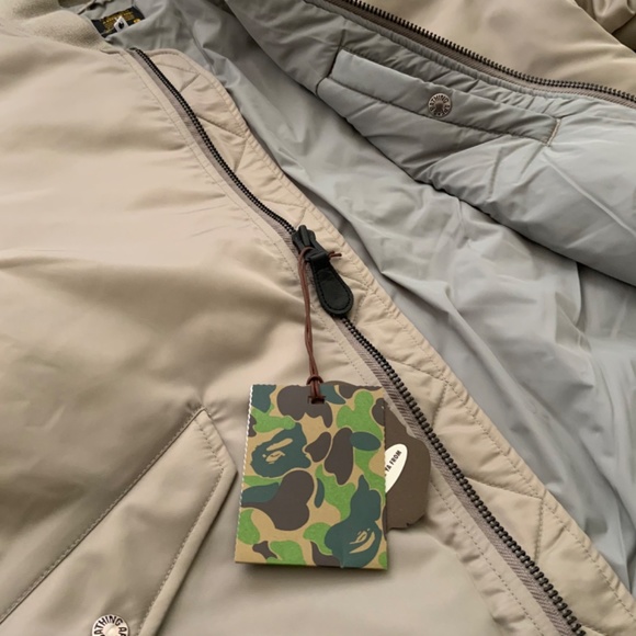 Bape | Jackets & Coats | Bape Bapesta Bomber Jacket Grey | Poshmark